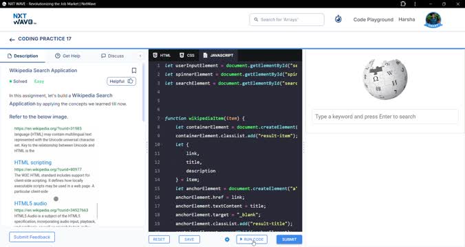 Harsha Vardhan on LinkedIn: #nxtwave #ccbp #javascript #webdevelopment ... Harsha Vardhan on LinkedIn: #nxtwave #ccbp #javascript #webdevelopment ...