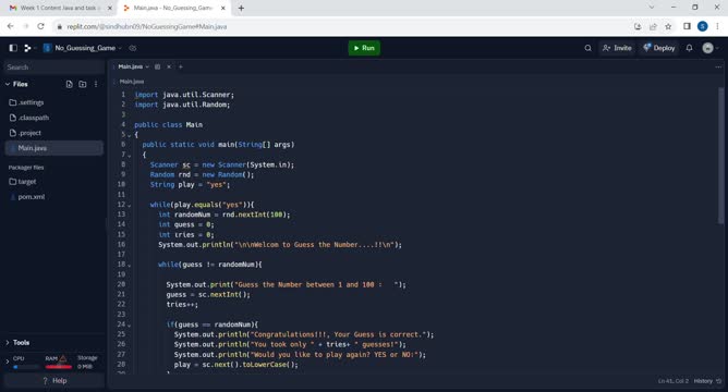 Sindhu B N on LinkedIn: #internpe #java Sindhu B N on LinkedIn: #internpe #java
