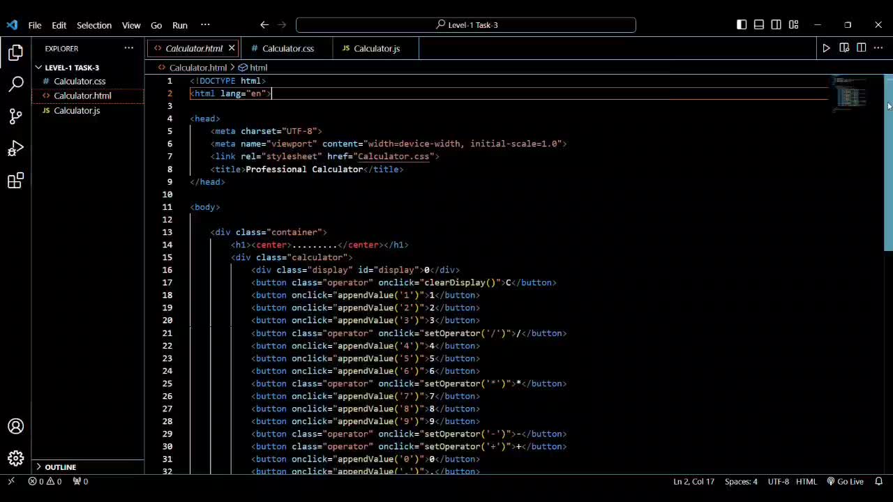 Mubashir Ahmad on LinkedIn: #codesoftinternship #internship #webdevelopment Mubashir Ahmad on LinkedIn: #codesoftinternship #internship #webdevelopment