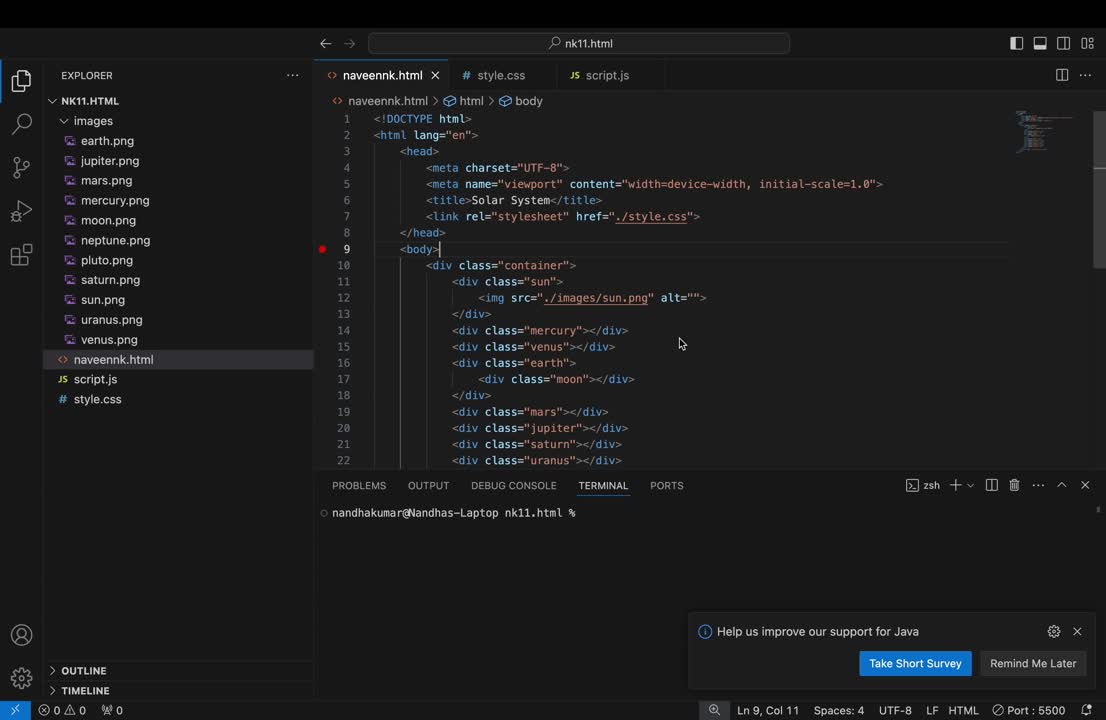 #webapplication #html #css #solarsystem | Naveen Kumar #webapplication #html #css #solarsystem | Naveen Kumar