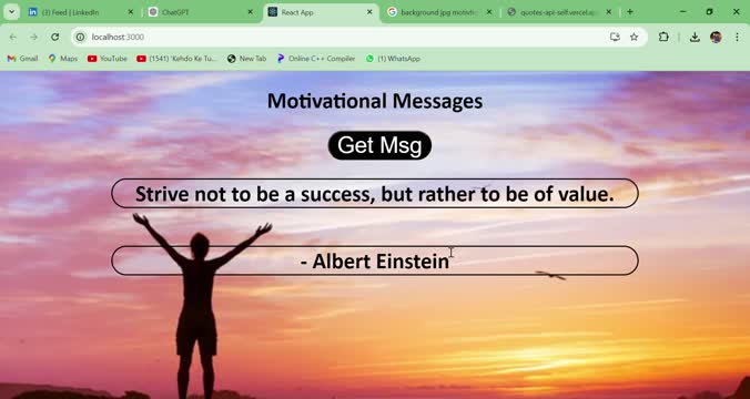 How Motivational Messages Application was built | Omkar Kakad posted on ... How Motivational Messages Application was built | Omkar Kakad posted on ...