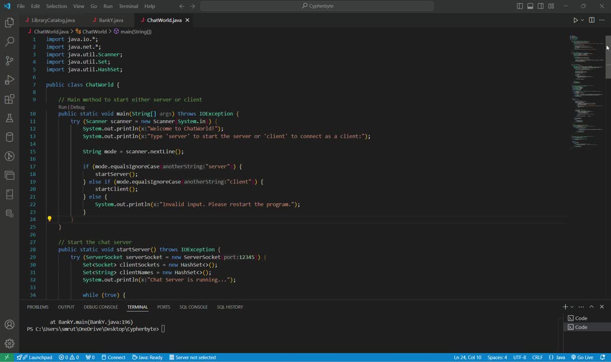 Shreeya Smruti Samal on LinkedIn: #cipherbytetech #java #internship Shreeya Smruti Samal on LinkedIn: #cipherbytetech #java #internship