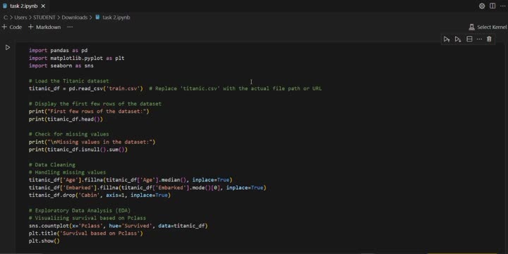 Sakthi Kamal on LinkedIn: I have completed successfully Task 2 Prodigy ... Sakthi Kamal on LinkedIn: I have completed successfully Task 2 Prodigy ...
