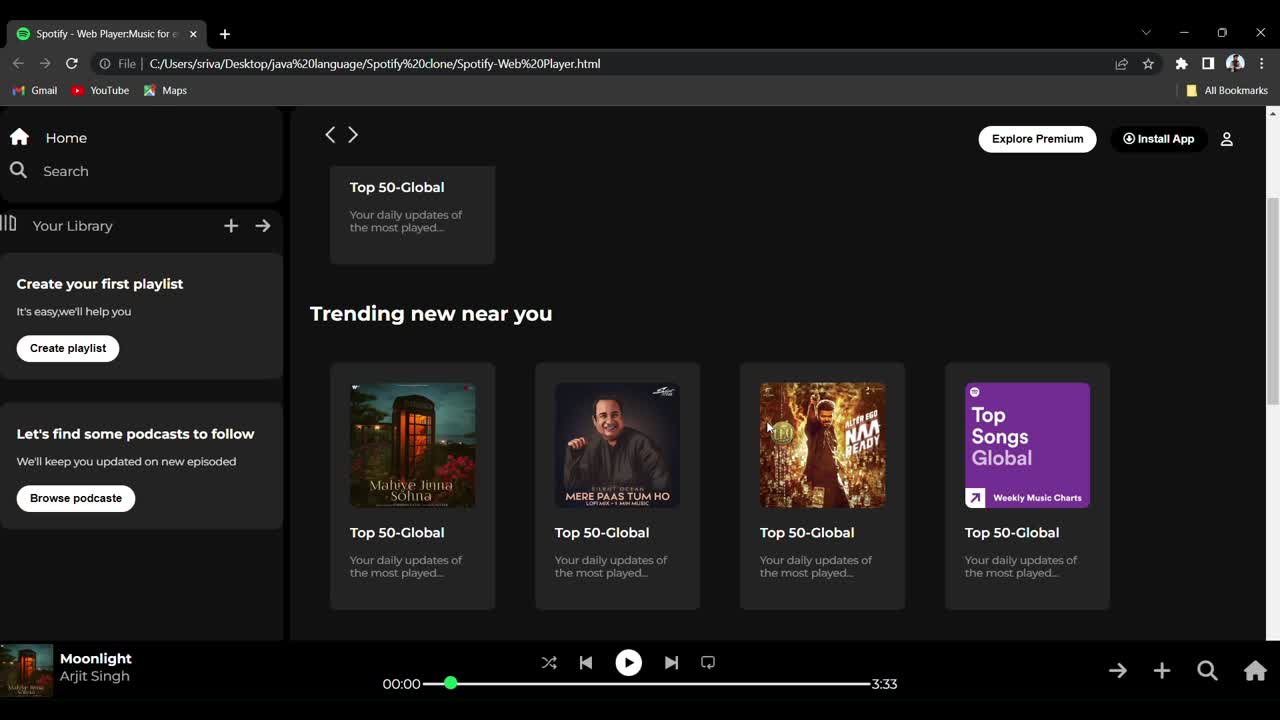 Asmit Srivastava on LinkedIn: Spotify Web Player Made a Clone of the ... Asmit Srivastava on LinkedIn: Spotify Web Player Made a Clone of the ...