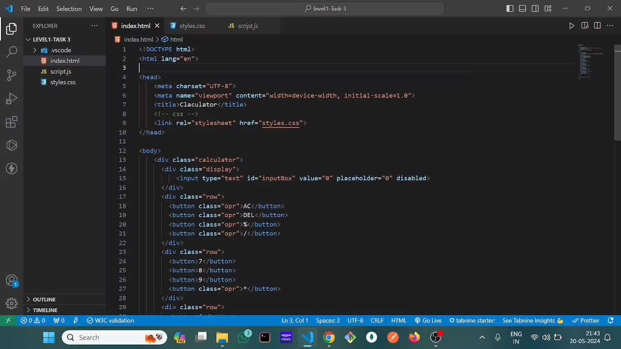#task3 #codsoft #task3 #calculator #webprogramming #internship | Aastha ... #task3 #codsoft #task3 #calculator #webprogramming #internship | Aastha ...