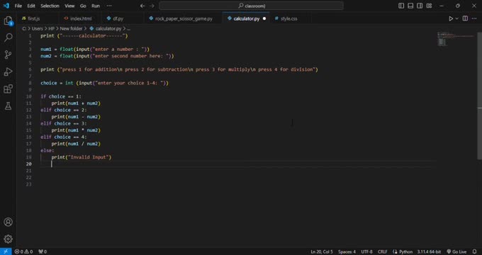 Neha Kaushik on LinkedIn: #codsoft #python #programming #learning Neha Kaushik on LinkedIn: #codsoft #python #programming #learning