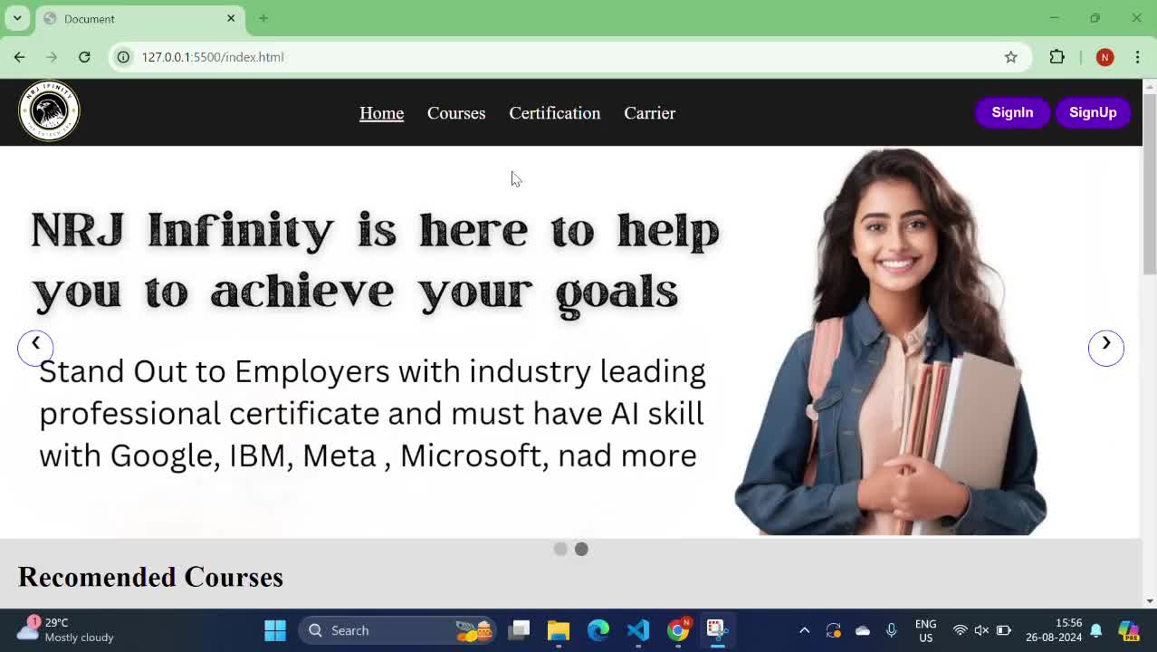 Neeraj Prajapat on LinkedIn: #webdevelopment #frontend #html #css # ... Neeraj Prajapat on LinkedIn: #webdevelopment #frontend #html #css # ...