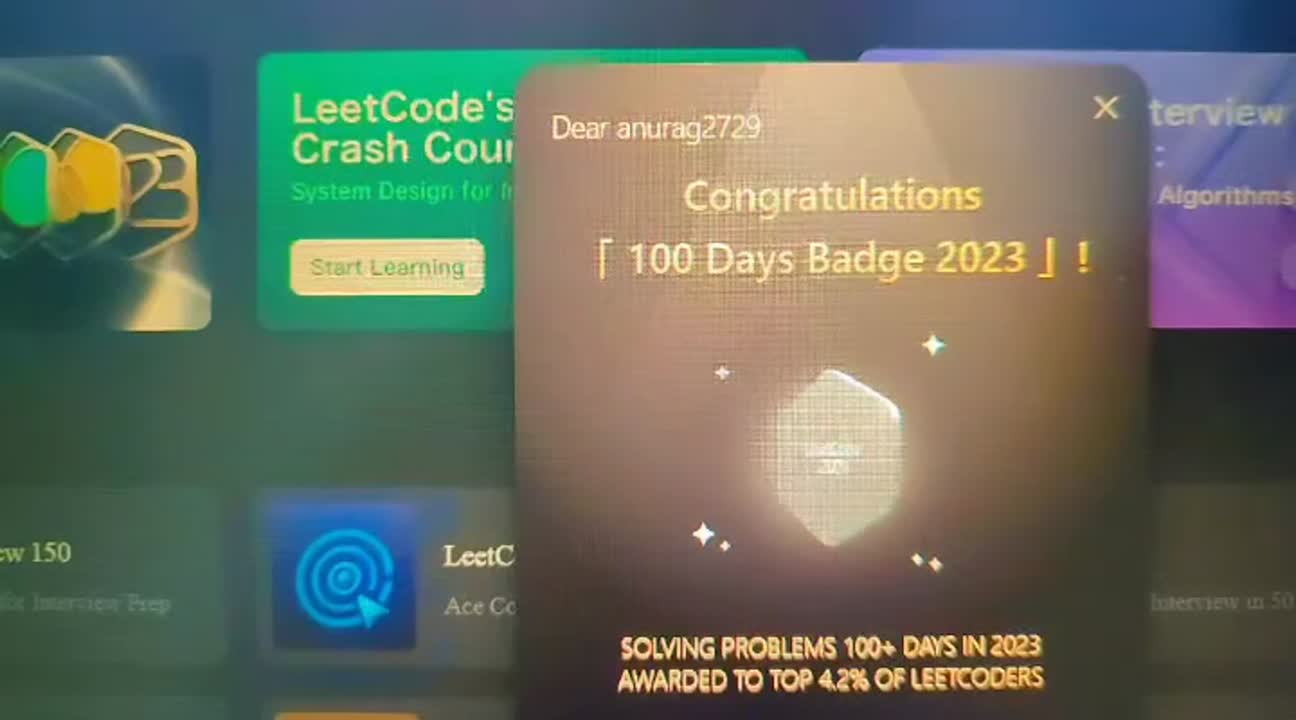 Anurag Singh on LinkedIn: #leetcode #leetcodechallenge #leetcode100days Anurag Singh on LinkedIn: #leetcode #leetcodechallenge #leetcode100days