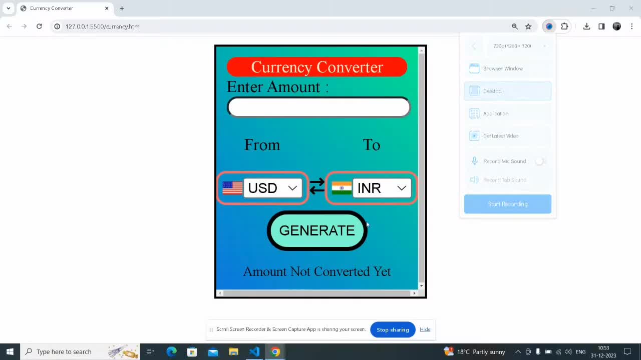 Tunir Adhikary on LinkedIn: Project 5 : Currency Converter Using HTML ... Tunir Adhikary on LinkedIn: Project 5 : Currency Converter Using HTML ...