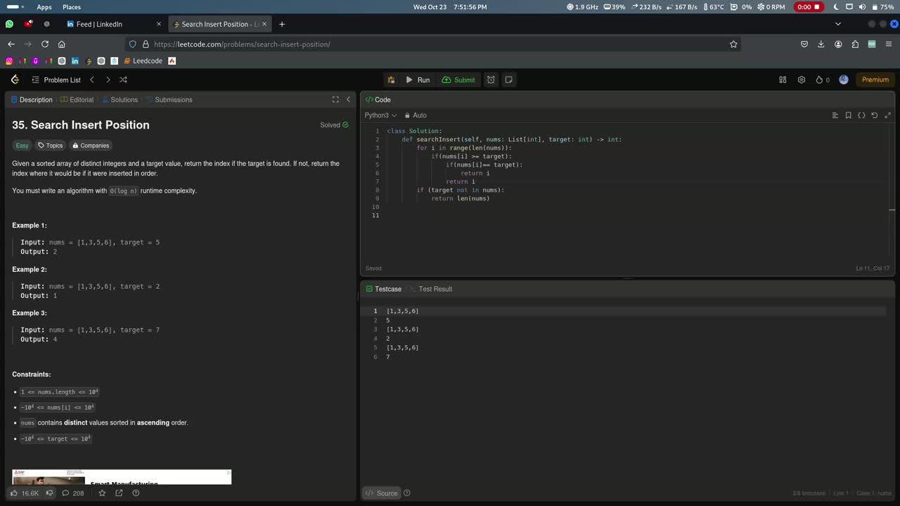 BARANIDHARAN S on LinkedIn: #leetcodechallenge #python #algorithms # ... BARANIDHARAN S on LinkedIn: #leetcodechallenge #python #algorithms # ...