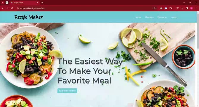 Launching Recipe Maker Web Application | Jees Mariya Tony posted on the ... Launching Recipe Maker Web Application | Jees Mariya Tony posted on the ...