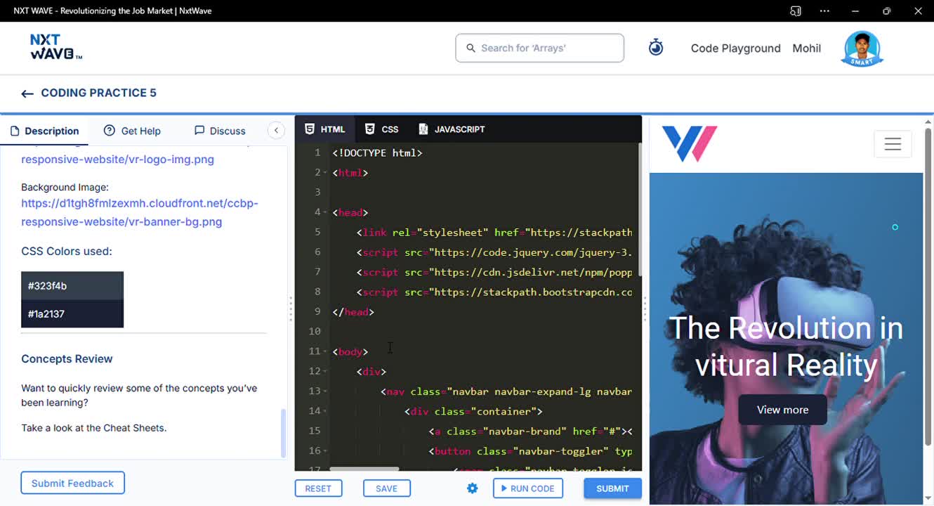 Mohil C on LinkedIn: #webdevelopment #html #css #bootstrap # ... Mohil C on LinkedIn: #webdevelopment #html #css #bootstrap # ...