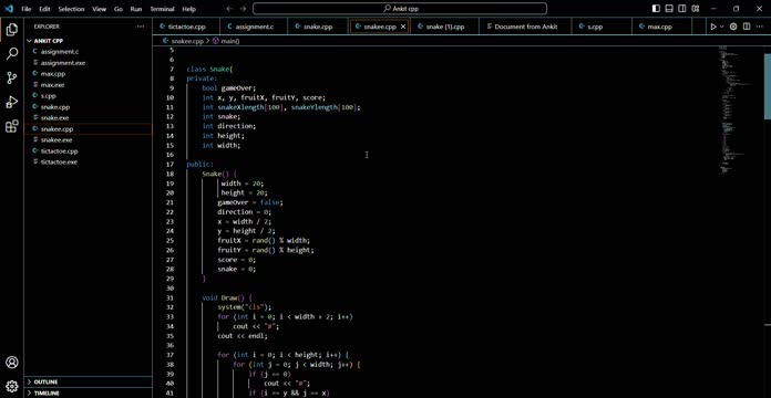 Ankit Pal on LinkedIn: #gamedev #cplusplus #oop #codequotient # ... Ankit Pal on LinkedIn: #gamedev #cplusplus #oop #codequotient # ...