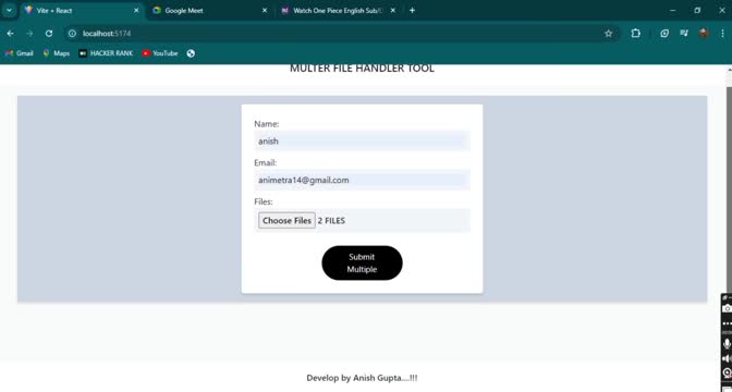 Anish Gupta on LinkedIn: #tech #webdevelopment #multer #fileupload #github Anish Gupta on LinkedIn: #tech #webdevelopment #multer #fileupload #github
