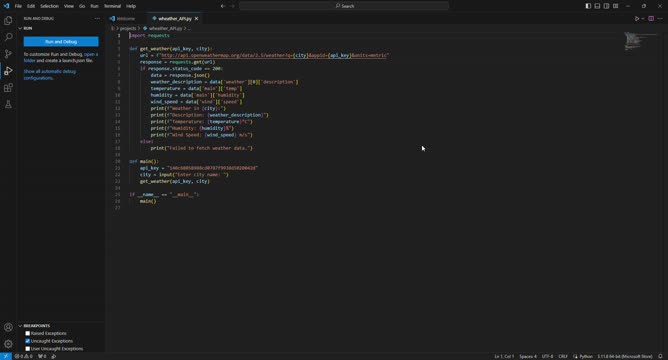 Merlin Suvi C on LinkedIn: #python #apiintegration # ... Merlin Suvi C on LinkedIn: #python #apiintegration # ...