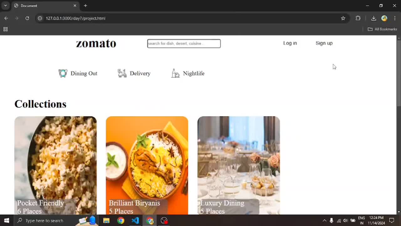 ARPIT RAJ on LinkedIn: #html #css #zomato #clone #coderarmy #nexus ARPIT RAJ on LinkedIn: #html #css #zomato #clone #coderarmy #nexus