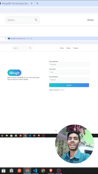 MERN stack update: Signup Page for blog app | Himanshu Bharti posted on ... MERN stack update: Signup Page for blog app | Himanshu Bharti posted on ...