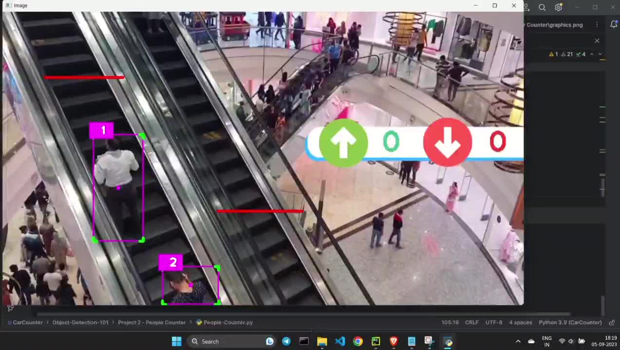 Jaykumaran R on LinkedIn: Escalator People Counter Yolov8 opencv ... Jaykumaran R on LinkedIn: Escalator People Counter Yolov8 opencv ...
