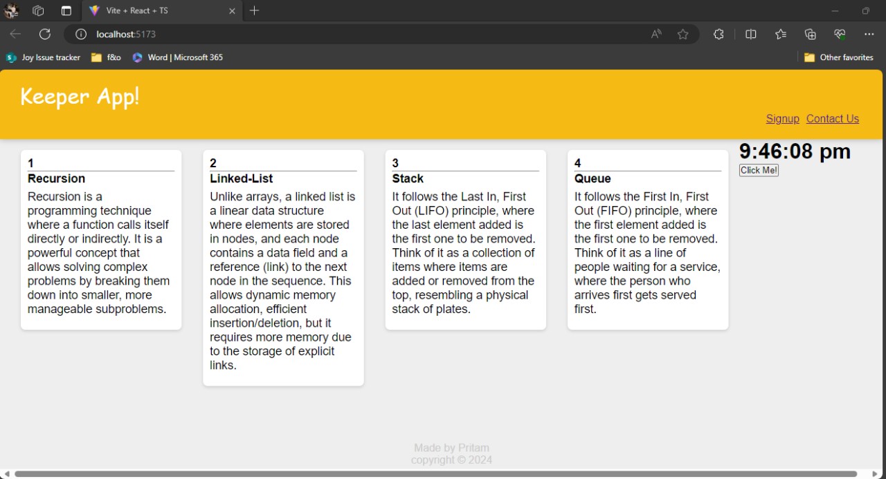 My demo of a note-taking app using React | Pritam Nandy posted on the ... My demo of a note-taking app using React | Pritam Nandy posted on the ...