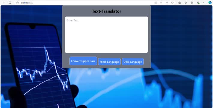 Built a React.js app to translate text from English to Odia | Kalyan ... Built a React.js app to translate text from English to Odia | Kalyan ...