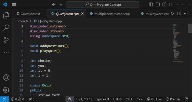 Noorul Haque Shaikh on LinkedIn: #programming #cplusplus #projects # ... Noorul Haque Shaikh on LinkedIn: #programming #cplusplus #projects # ...