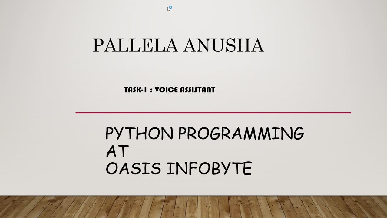 Pallela Anusha on LinkedIn: #oasisinfobyte #virtualinternship #python # ... Pallela Anusha on LinkedIn: #oasisinfobyte #virtualinternship #python # ...