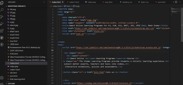 E-learning Website Task-4 | Rahul Mondal posted on the topic | LinkedIn E-learning Website Task-4 | Rahul Mondal posted on the topic | LinkedIn