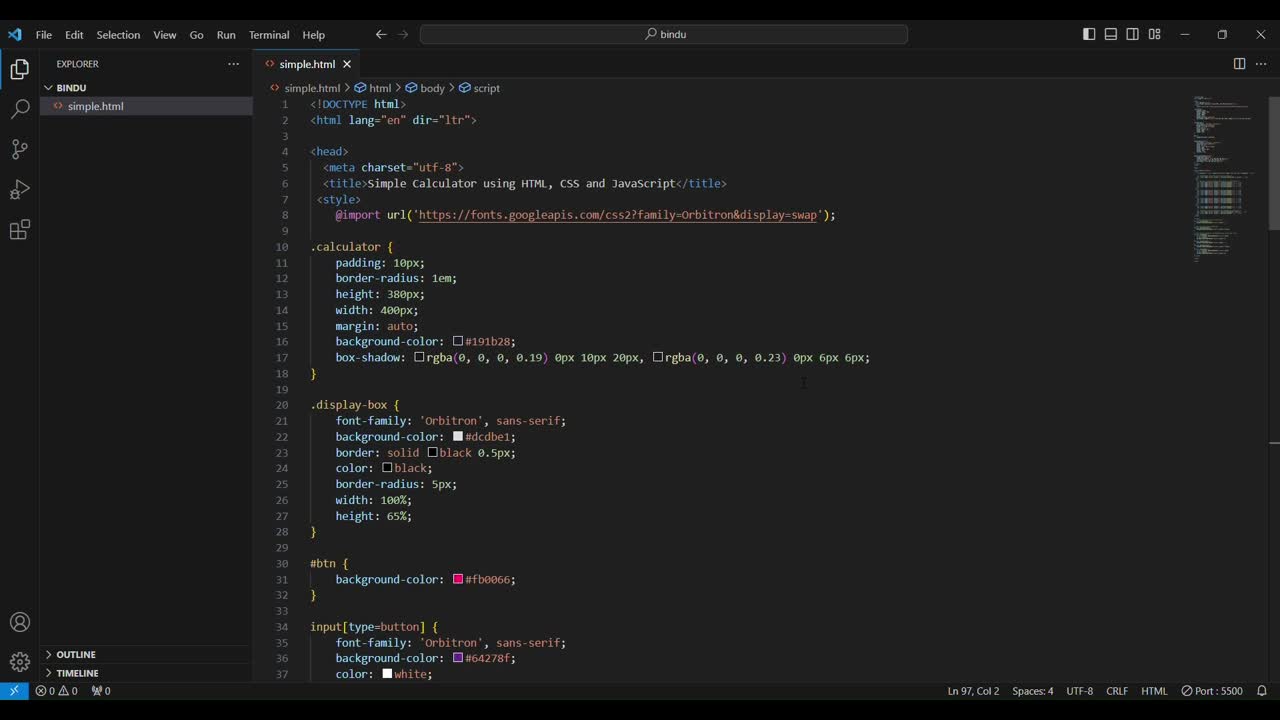 K Rajendra Prasad on LinkedIn: #task3 #webdevelopment #codesoft # ... K Rajendra Prasad on LinkedIn: #task3 #webdevelopment #codesoft # ...