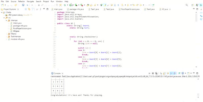 Keerthana R on LinkedIn: #internpe #javaprogramming Keerthana R on LinkedIn: #internpe #javaprogramming