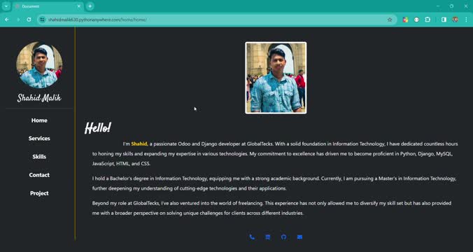 shahid malik on LinkedIn: #portfolio #django #pythonanywhere # ... shahid malik on LinkedIn: #portfolio #django #pythonanywhere # ...