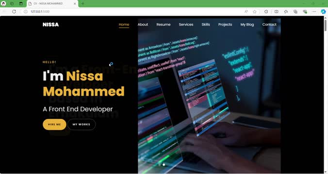 NISSA MOHAMMED on LinkedIn: #webdevelopment #portfolio # ... NISSA MOHAMMED on LinkedIn: #webdevelopment #portfolio # ...