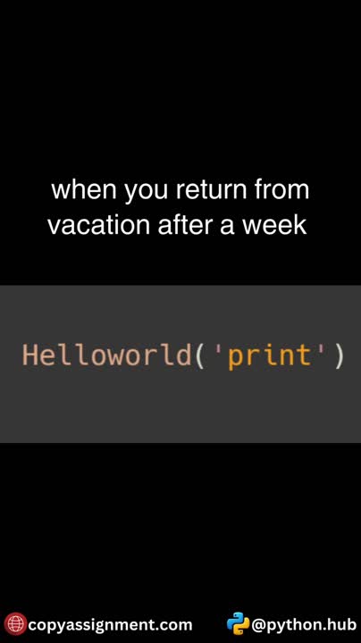 Ahmad Raza on LinkedIn: #pythonhub #pythonprogramming #python3 # ... Ahmad Raza on LinkedIn: #pythonhub #pythonprogramming #python3 # ...