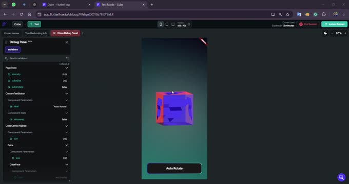 Vinay Baise on LinkedIn: Attempted to create 3D Cube using FlutterFlow ... Vinay Baise on LinkedIn: Attempted to create 3D Cube using FlutterFlow ...