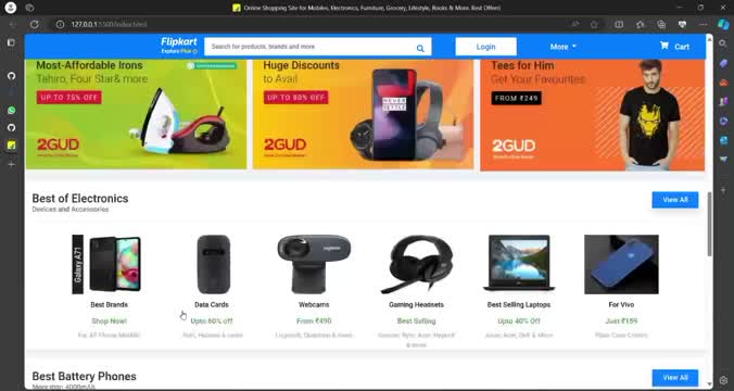 Anand Maurya on LinkedIn: #flipkart #html #css #javascript #topperworld Anand Maurya on LinkedIn: #flipkart #html #css #javascript #topperworld