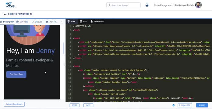 Rambhupal Reddy Putluru on LinkedIn: #nxtwave #html #css #day5 Rambhupal Reddy Putluru on LinkedIn: #nxtwave #html #css #day5