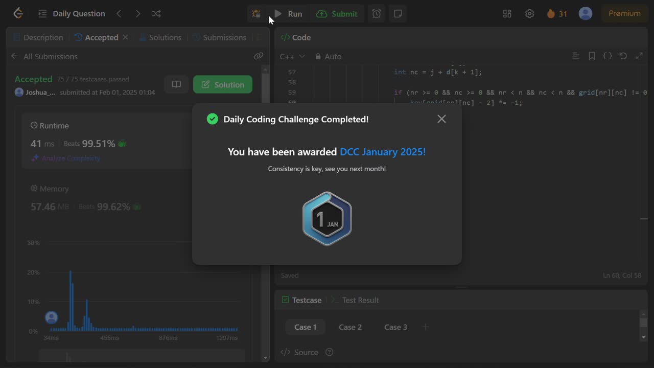 Joshua M on LinkedIn: #leetcode #coding #problemsolving #achievement # ... Joshua M on LinkedIn: #leetcode #coding #problemsolving #achievement # ...