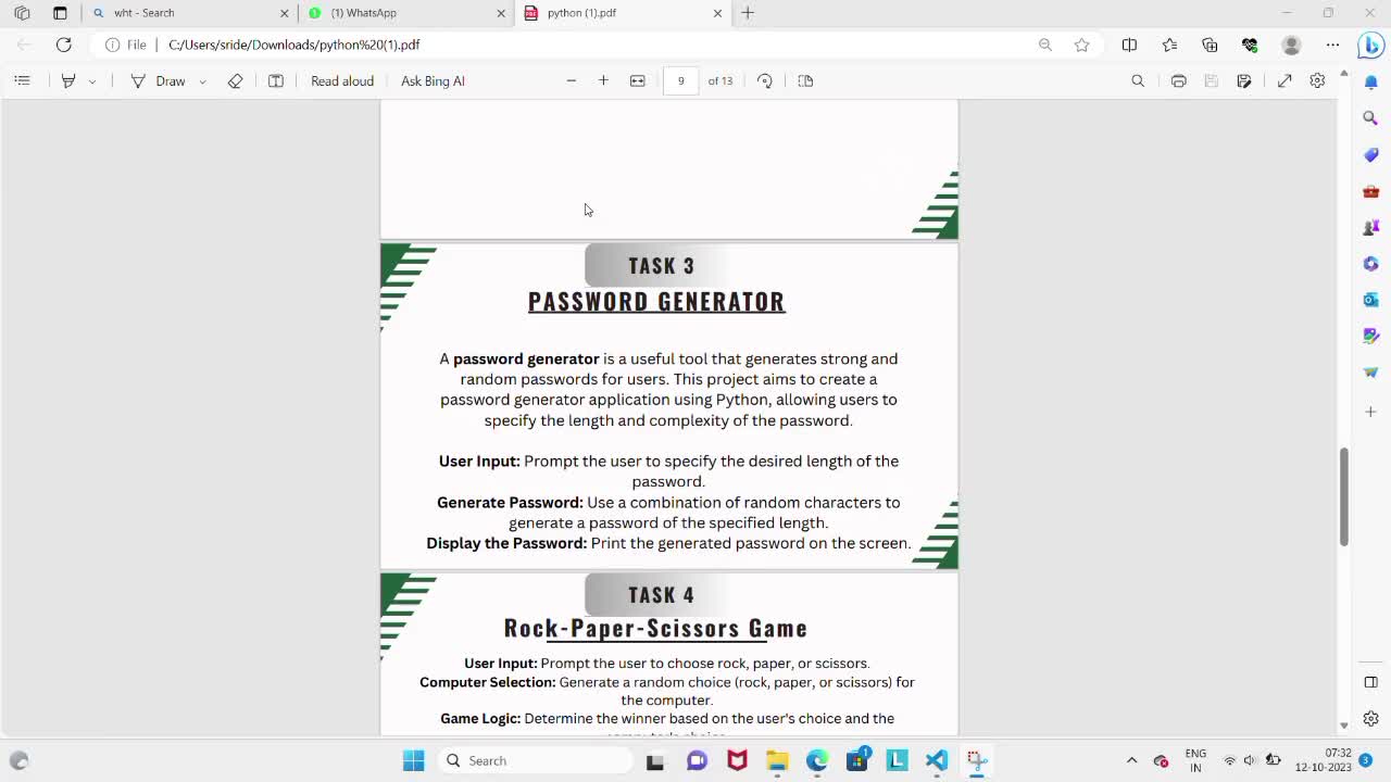 Sai Likitha Palika on LinkedIn: #codsoft #python #intern Sai Likitha Palika on LinkedIn: #codsoft #python #intern