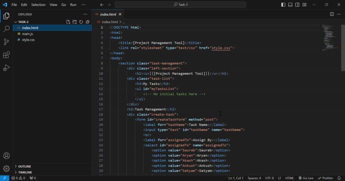 Narendra Dasari on LinkedIn: #html #css #javascript #internship Narendra Dasari on LinkedIn: #html #css #javascript #internship