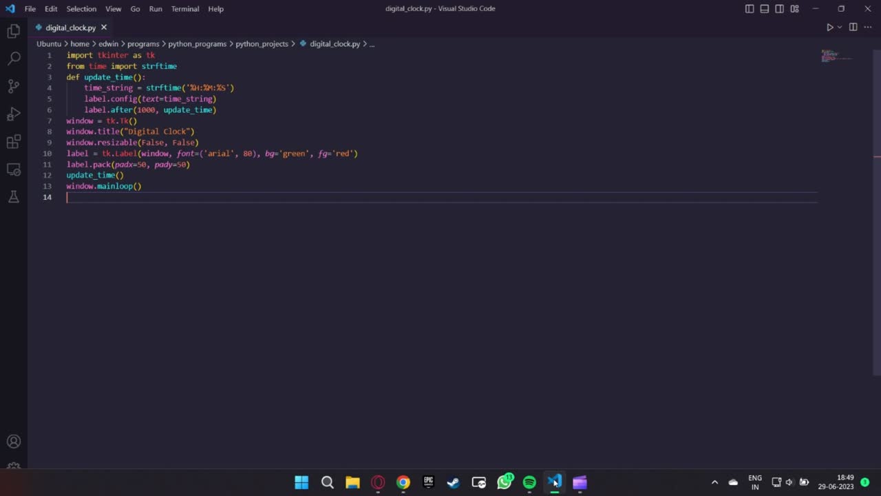 Edwin Isac on LinkedIn: #internpe #pythonprogramming Edwin Isac on LinkedIn: #internpe #pythonprogramming