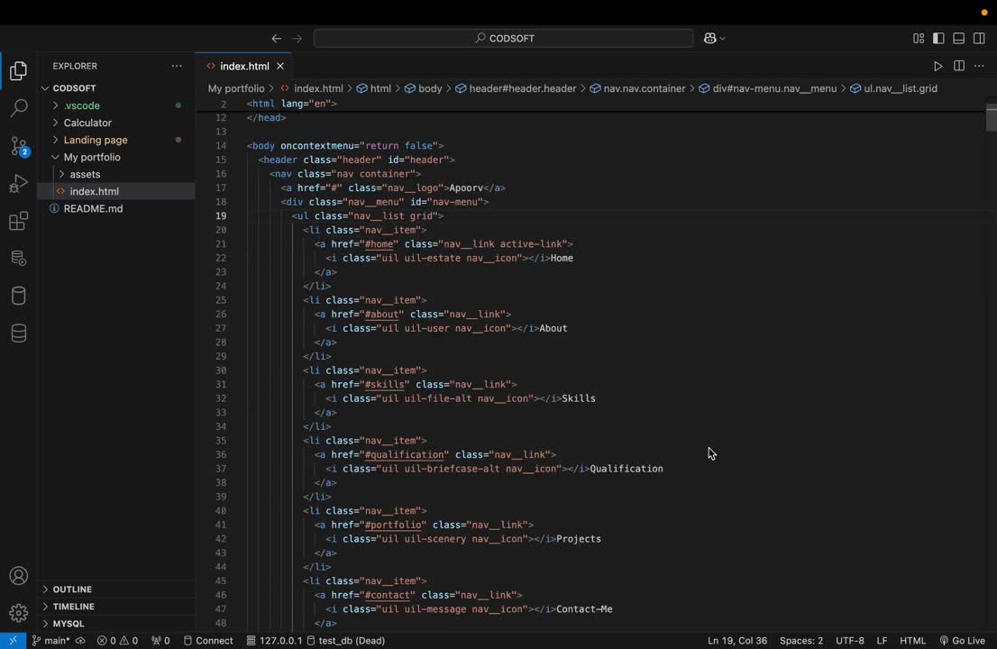 #webdevelopment #portfolio #codsoft #task1 #programming | Apoorv Pandey #webdevelopment #portfolio #codsoft #task1 #programming | Apoorv Pandey