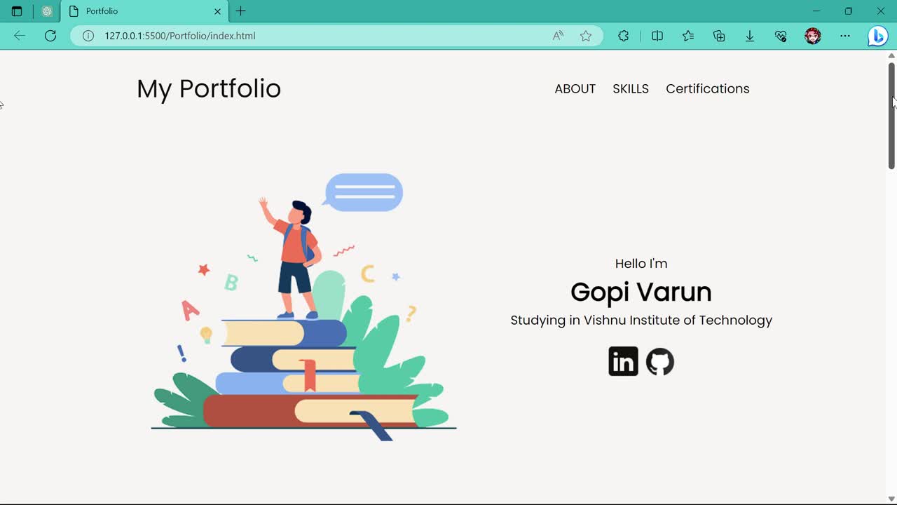 CHENNAPARAPU GOPI VARUN on LinkedIn: #webdev #html #css #bharatintern # ... CHENNAPARAPU GOPI VARUN on LinkedIn: #webdev #html #css #bharatintern # ...