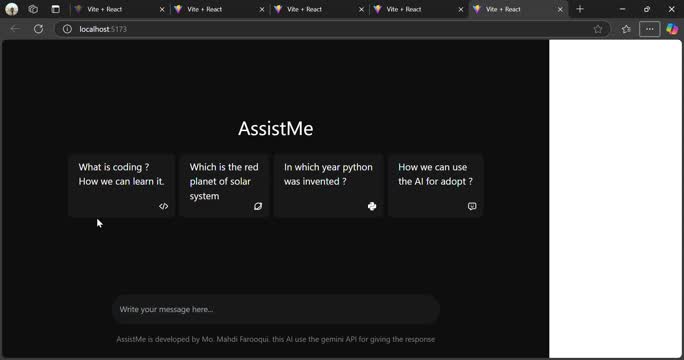 Raj Gupta on LinkedIn: #reactjs #tailwindcss #ai #chatbotdevelopment # ... Raj Gupta on LinkedIn: #reactjs #tailwindcss #ai #chatbotdevelopment # ...