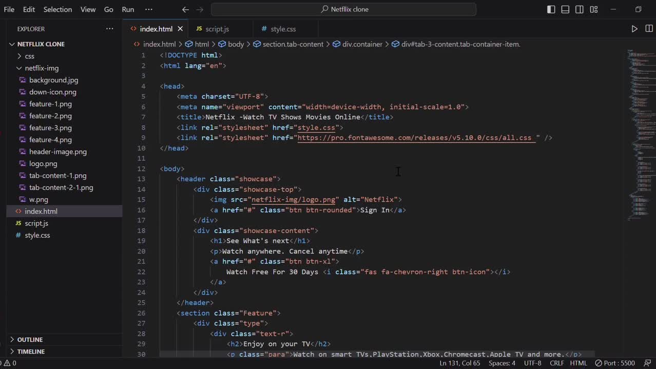 Mohammad Abdul Moheet on LinkedIn: #html #css #netflix #javascript Mohammad Abdul Moheet on LinkedIn: #html #css #netflix #javascript