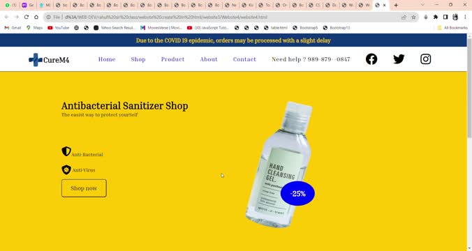 Pradeep Yadav on LinkedIn: #html5 #css #javascript #bootstrap5 Pradeep Yadav on LinkedIn: #html5 #css #javascript #bootstrap5