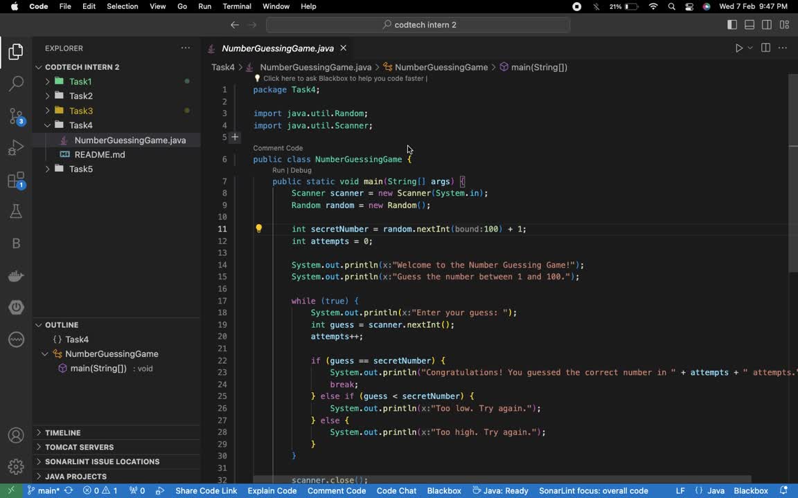 Rohan Daye on LinkedIn: #codtechinternship #java #programming # ... Rohan Daye on LinkedIn: #codtechinternship #java #programming # ...
