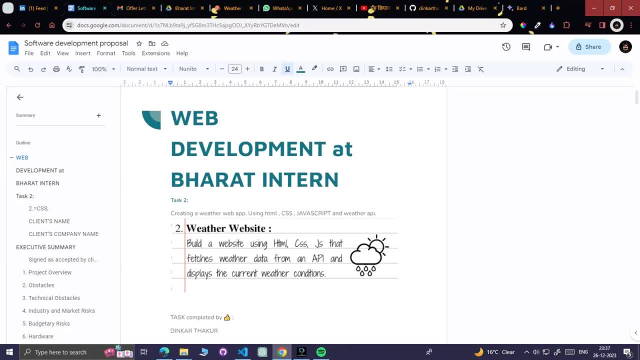 Dinkar Thakur on LinkedIn: #webdev #weatherapp #internship # ... Dinkar Thakur on LinkedIn: #webdev #weatherapp #internship # ...