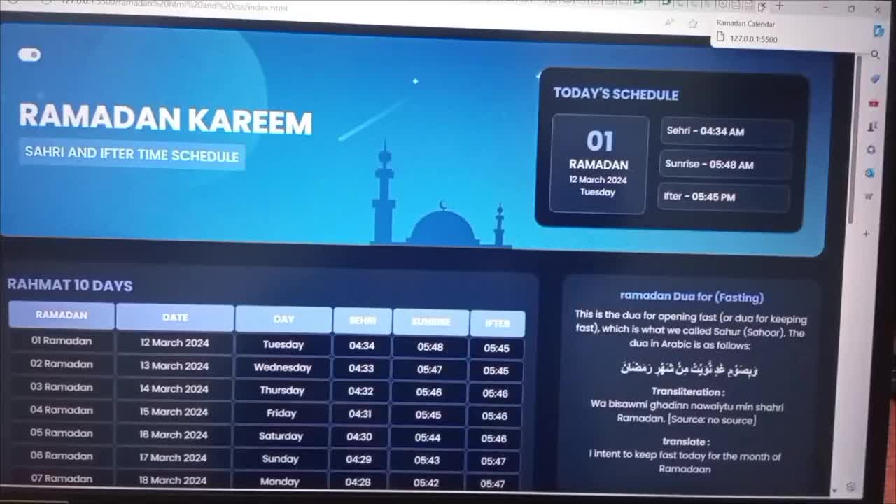 How to create ramadan page with HTML and CSS | Ekram Zafar posted on ... How to create ramadan page with HTML and CSS | Ekram Zafar posted on ...