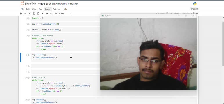 #python #opencv #computervision #livevideofeed #webcamproject ... #python #opencv #computervision #livevideofeed #webcamproject ...