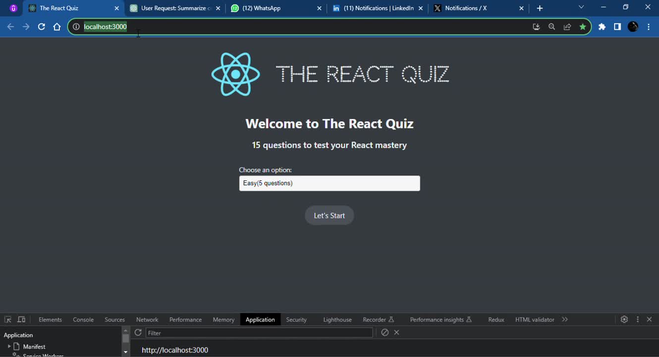#100daysofcode #100daysofcode #react #usereducer #quizapp # ... #100daysofcode #100daysofcode #react #usereducer #quizapp # ...