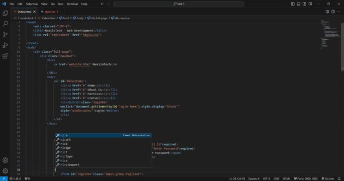 Harini .D on LinkedIn: #webdevelopment #internship Harini .D on LinkedIn: #webdevelopment #internship